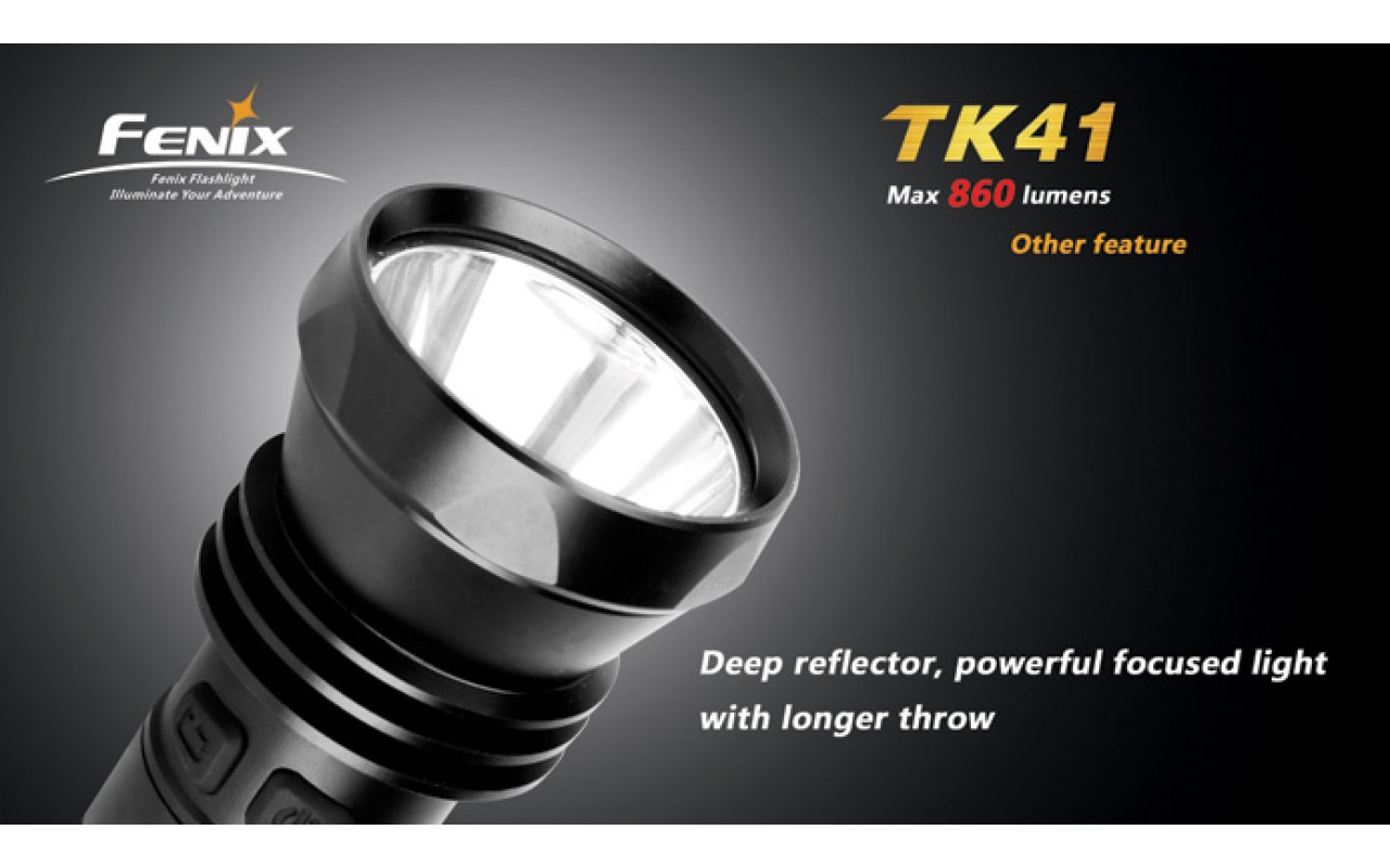 Fenix TK41 U2 Flashlight - Buy Fenix TK41 XML U2 in India | Lightorati
